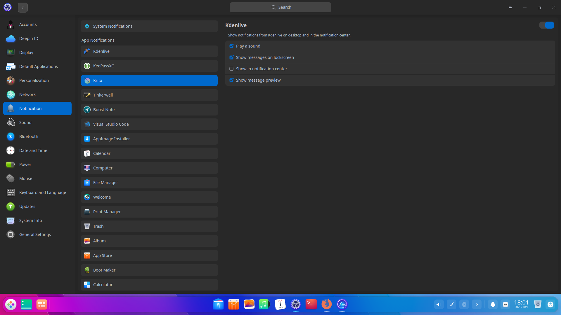 Setting not updated when navigating application lists using keyboard arrow · Issue #2727 ...