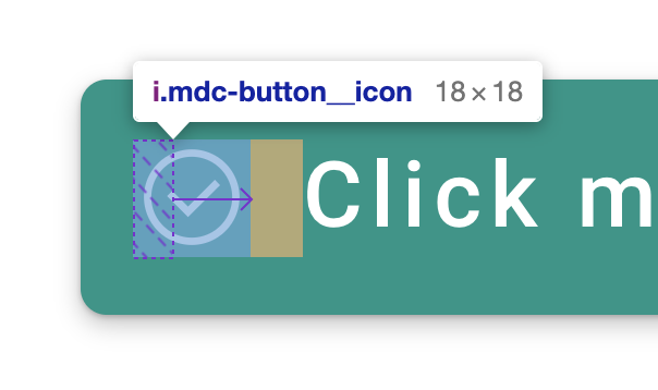 Button: icons of primary buttons have a negative margin, non-primary ...