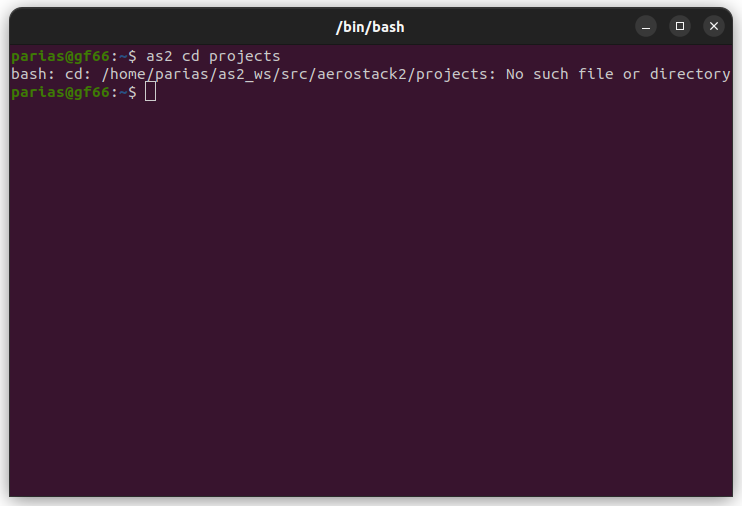 [as2_cli] New functionalities · Issue #42 · aerostack2/aerostack2 · GitHub