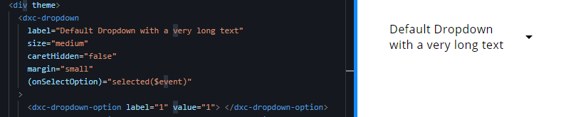[Dropdown] Label and options ellipsis · Issue #900 · dxc-technology/halstack-react · GitHub