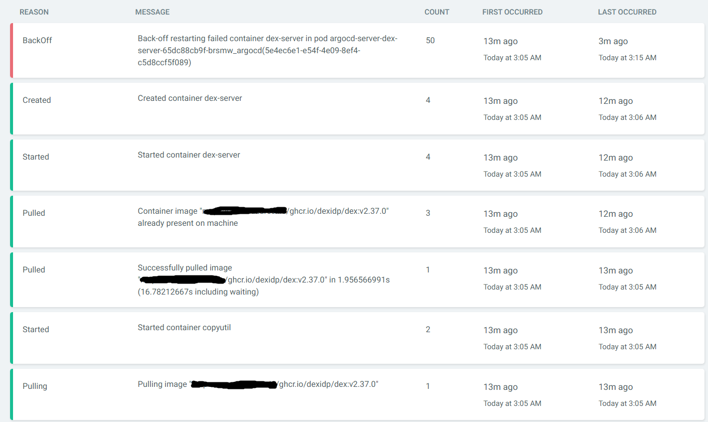 argocd-dex crashes into crashloopbackoff with exit code 139 SIGSEGV · Issue #15786 · argoproj ...