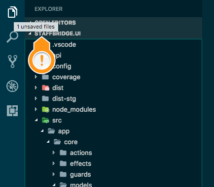 Hover Text for "Explorer" and "Source Control" icons outdated after file save or SCM commit ...