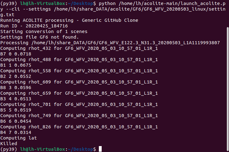 About GF data processing · Issue #33 · acolite/acolite · GitHub