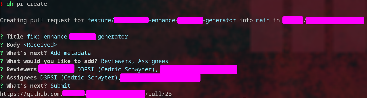 `gh pr create` shows PR author as option for reviewers when logged in with PAT · Issue #6436 ...