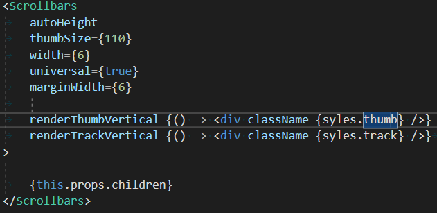Both Native And Custom Scrollbar Visible At Once · Issue 343 · Malte Wesselreact Custom