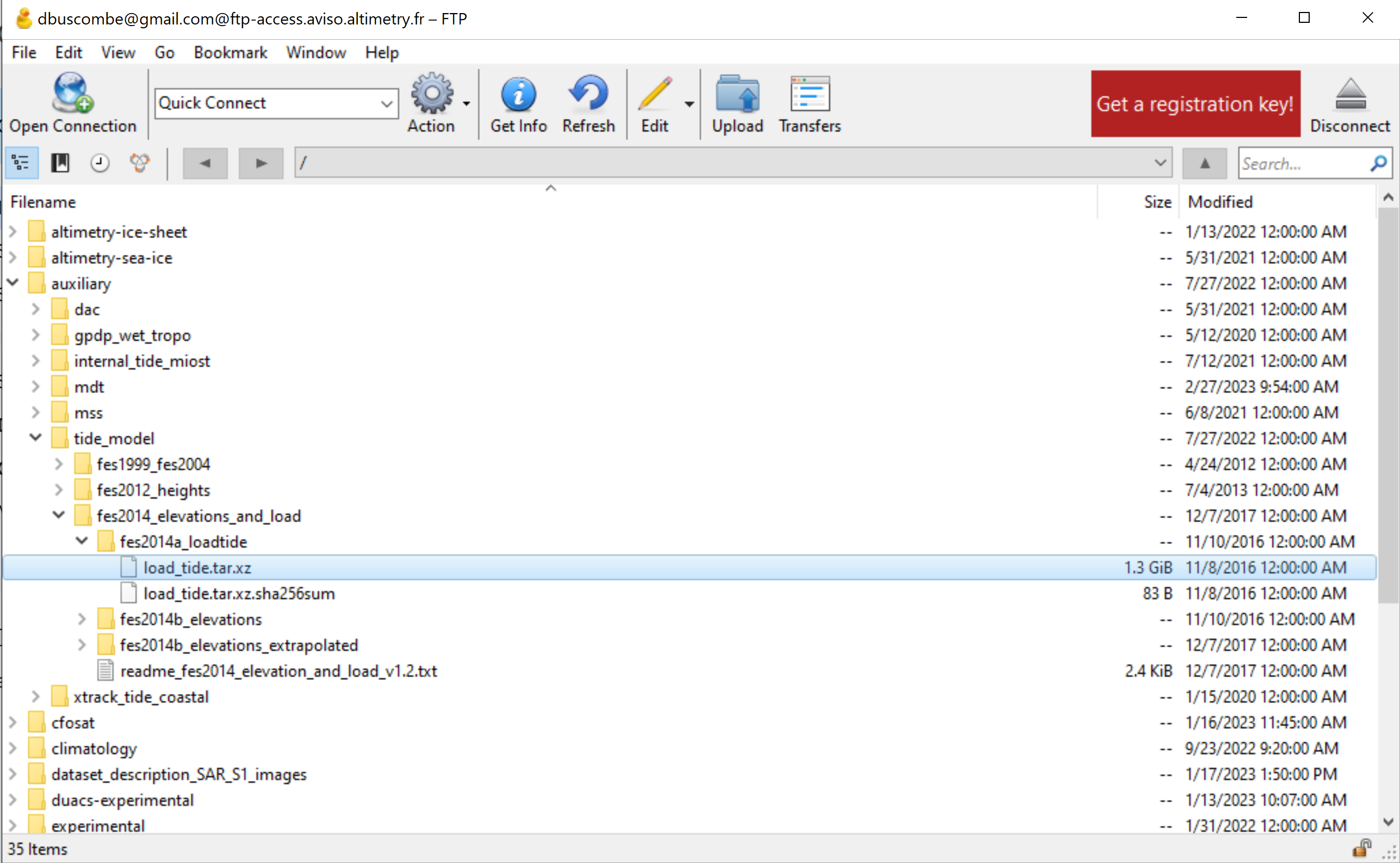 Issues downloading load_tide.tar.xz and ocean_tide.tar.xz from aviso website · Issue #24 · kvos ...