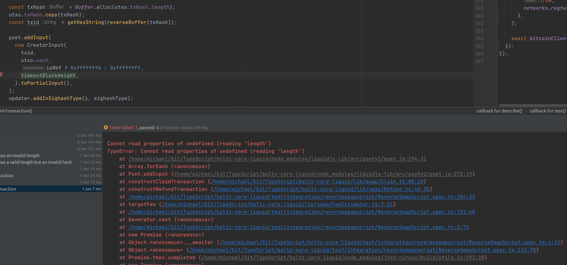 pset: When I add multiple inputs with heightLockTime, it starts throwing errors · Issue #99 ...