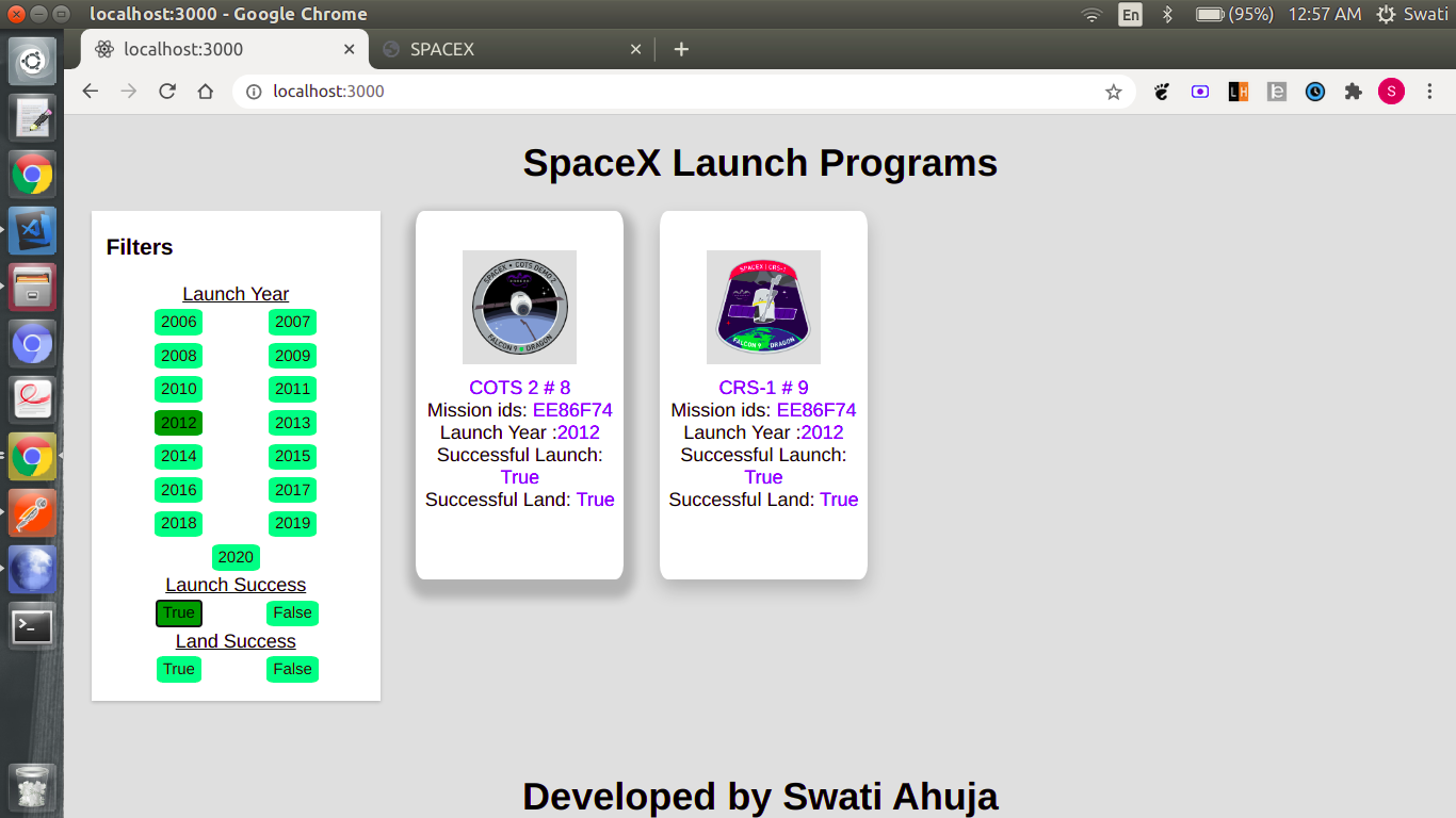 GitHub - swati510/SPACEX