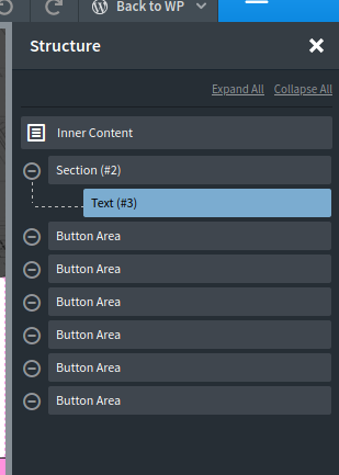 Icon Box does not show 'Button Area' in structure until save and close/reopen · Issue #529 ...