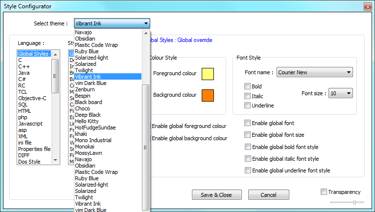 Style Configurator loading list of themes twice · Issue #4581 · notepad ...