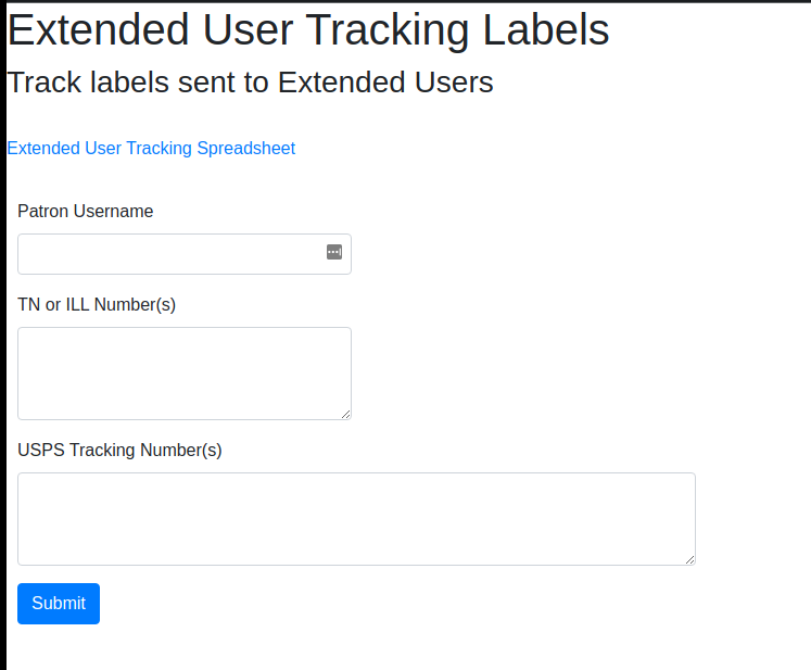 GitHub - jimtuttle/InterllibraryLoanLabels: ILL lablel tracking.