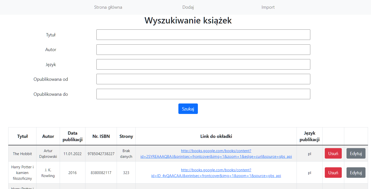 GitHub - Deelite34/BookApp: Django project, allowing user to list ...