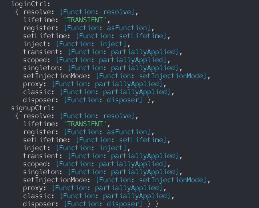 async/await not working with with higher order functions · Issue #123 · jeffijoe/awilix · GitHub