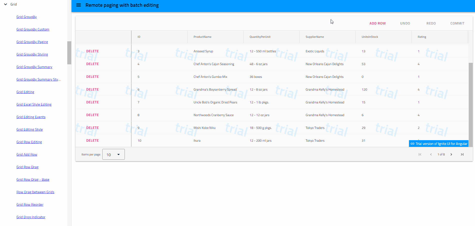 Remote Paging with Batch editing issue · Issue #12551 · IgniteUI ...