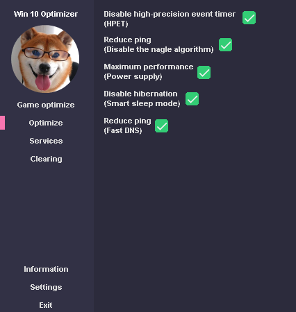 GitHub - Nekiplay/Win-10-Optimizer: Optimize you Windows