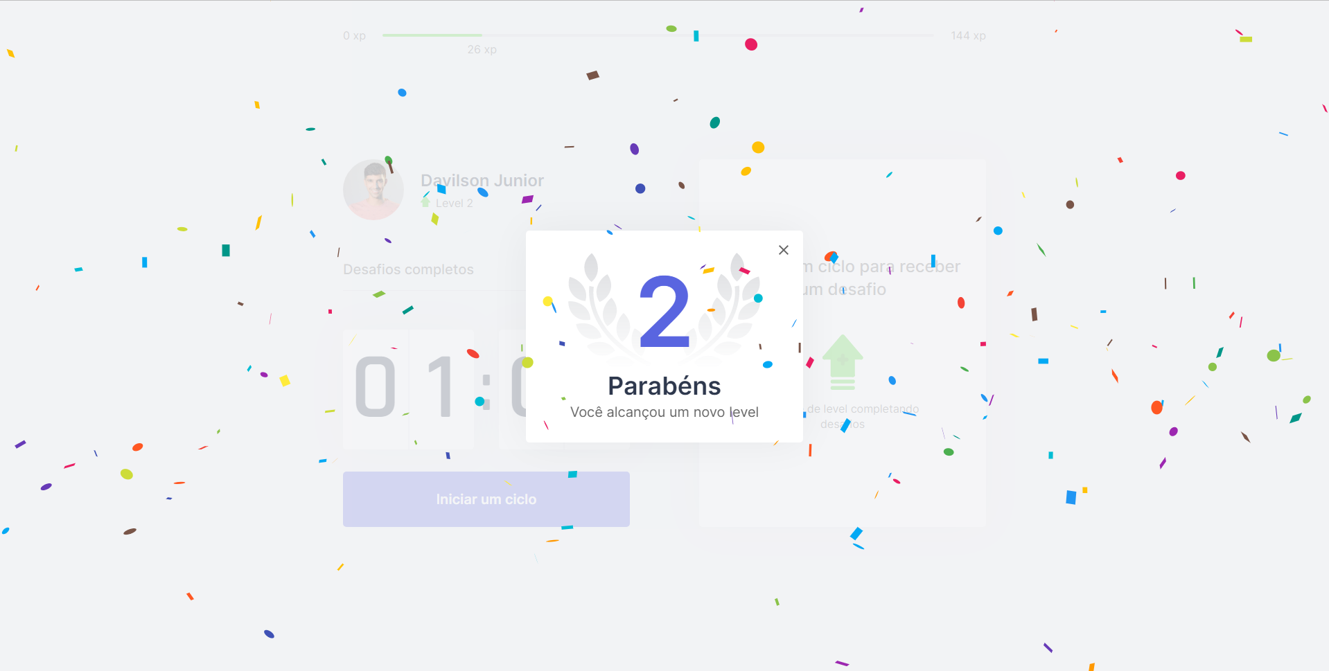 GitHub - DavilsonJunior/moveit: Projeto desenvolvido no evento NLW da Rocketseat