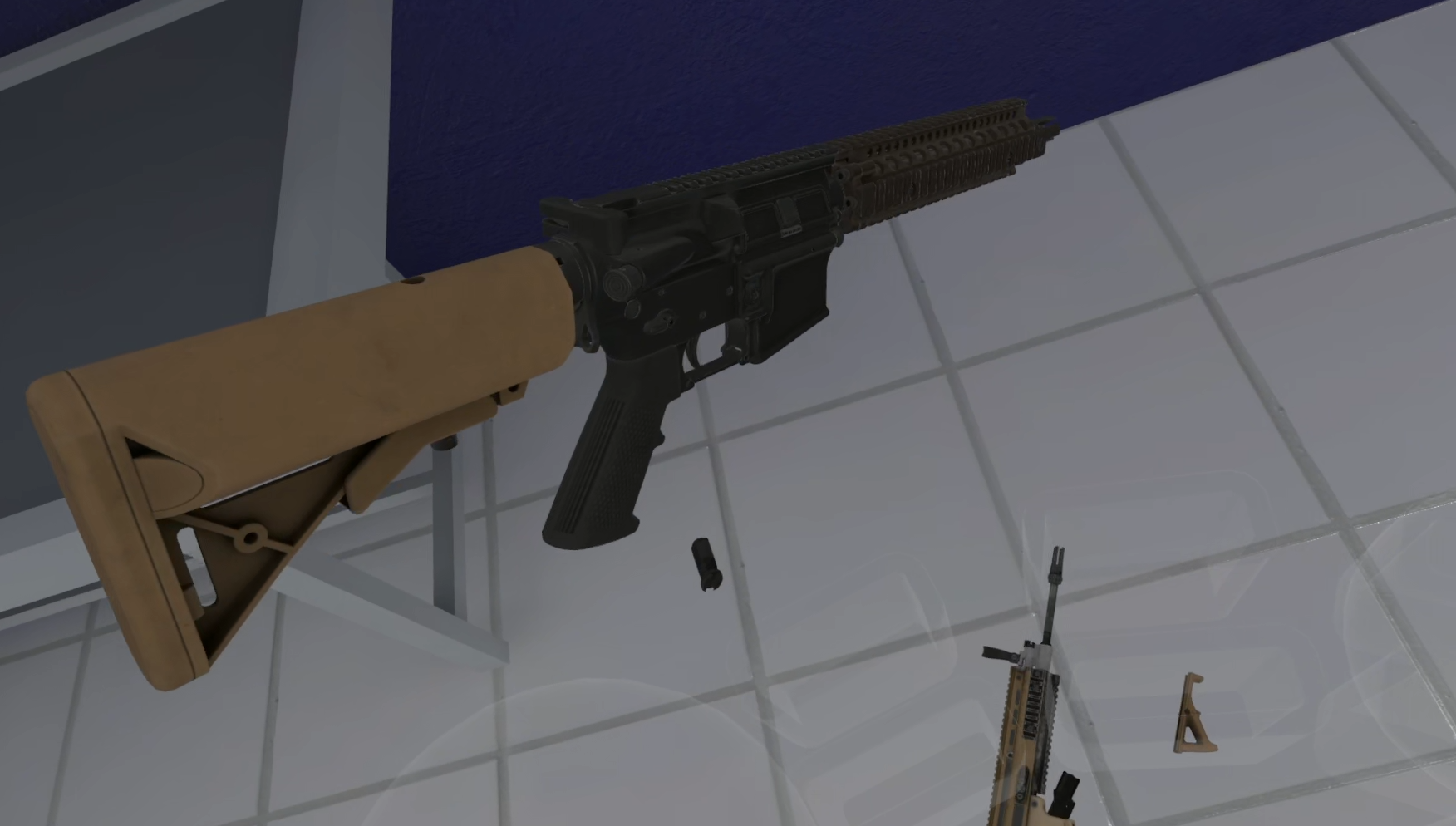 When taking vault weapon hand it to the 2nd player the weapons ...