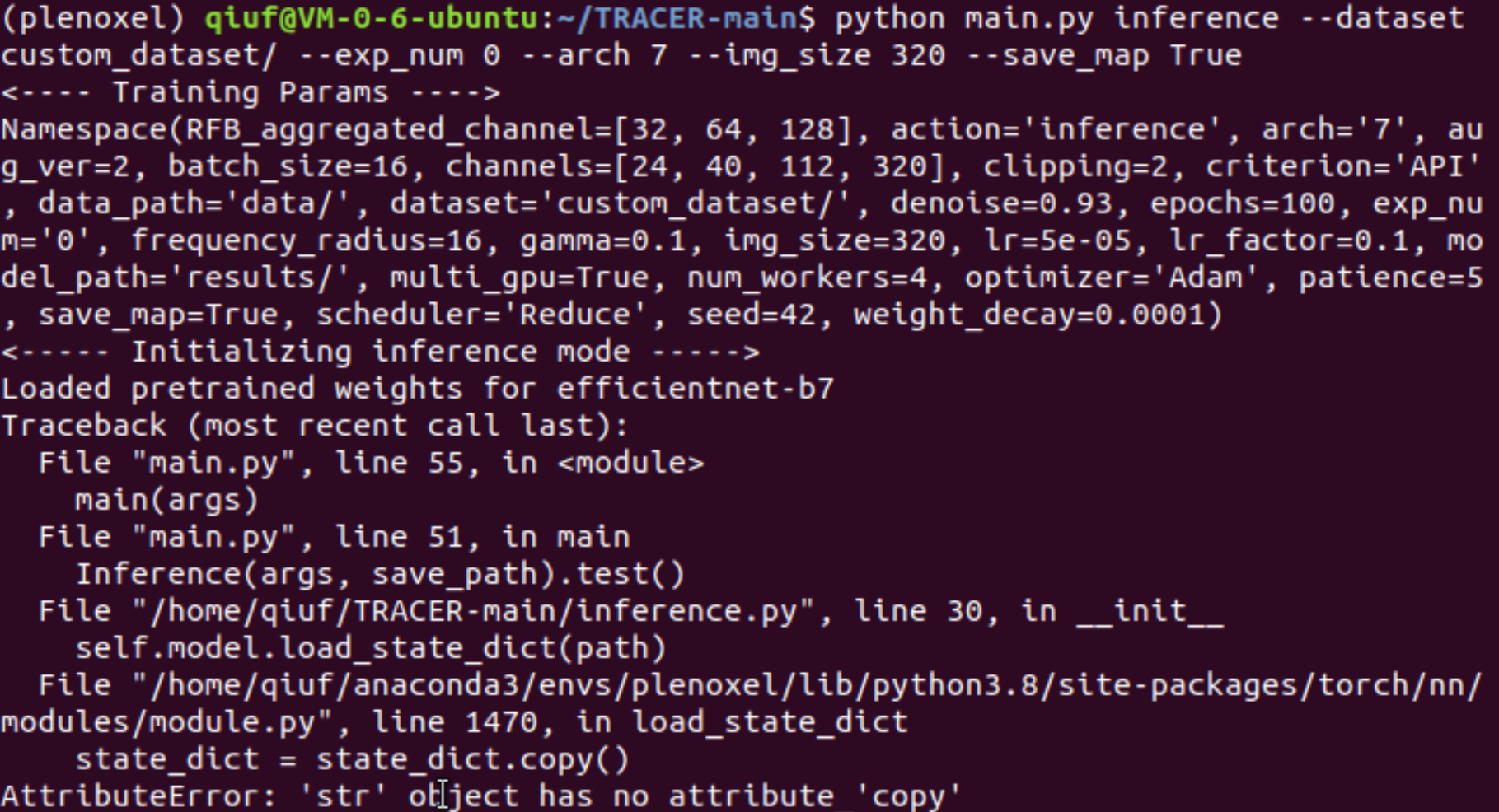 Test on my data · Issue #17 · Karel911/TRACER · GitHub