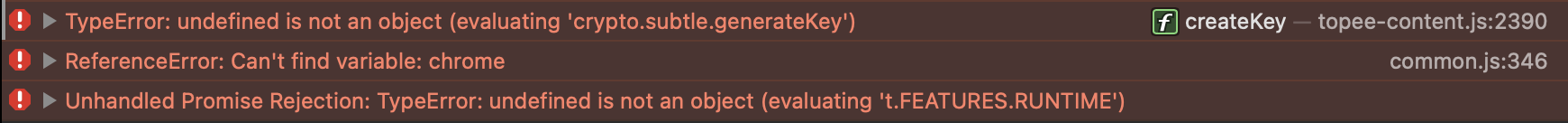 Safari console errors · Issue #1324 · Tampermonkey/tampermonkey · GitHub