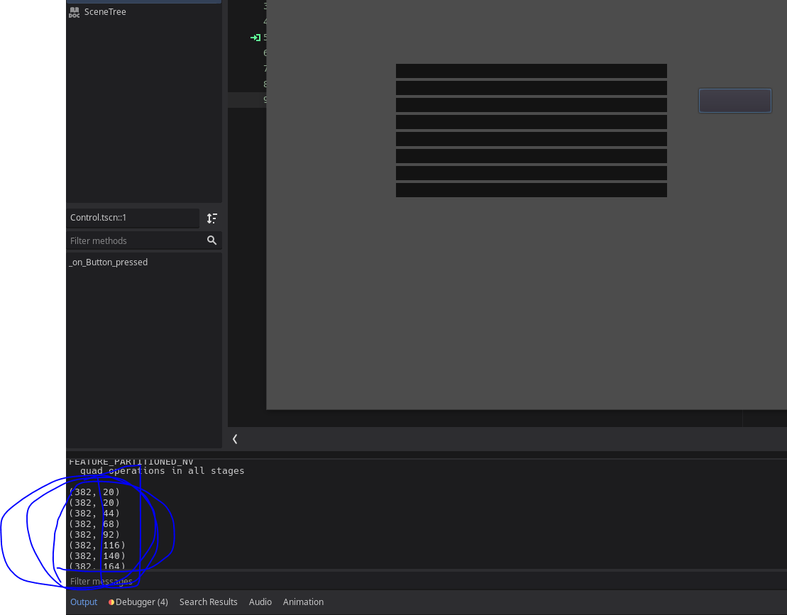 In ScrollContainner, Item's size.y become bigger · Issue #49134 · godotengine/godot · GitHub
