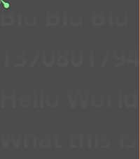 Vulkan: Label's material's UV are incorrect when used in a custom ...
