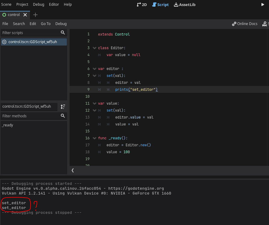 [Godot4 Alpha1] setter called twice · Issue #57793 · godotengine/godot · GitHub
