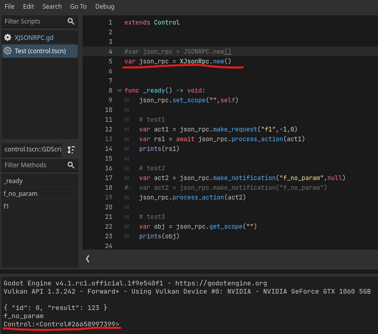 Enhance JSONRPC · Issue #7171 · godotengine/godot-proposals · GitHub
