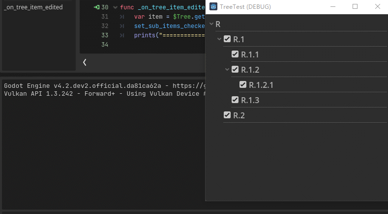 Can't set TreeItem check status · Issue #80196 · godotengine/godot · GitHub