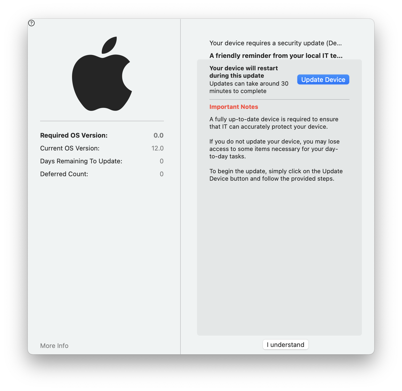 Potential layout cleanup · Issue #241 · macadmins/nudge · GitHub