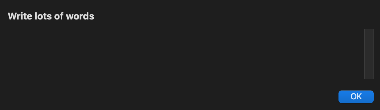 Feature request: --textarea: a scrolling text editor box for longer input · Issue #142 ...