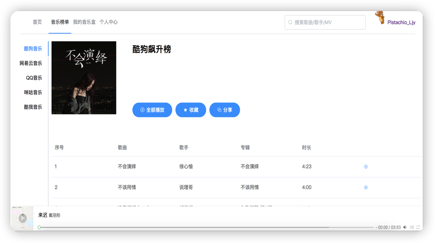 GitHub - pistachioL/online-music-system: 在线音乐系统