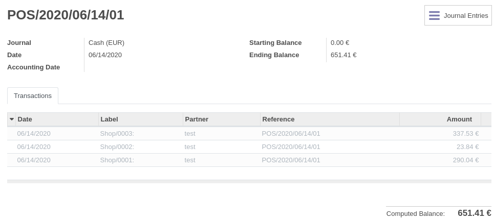 [ODOO12] accounting POS journal entry · Issue #52942 · odoo/odoo · GitHub