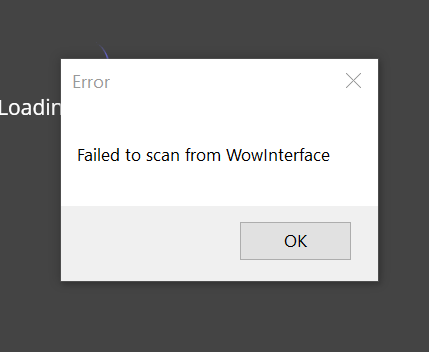 Failed to scan from WowInterface · Issue #204 · WowUp/WowUp · GitHub