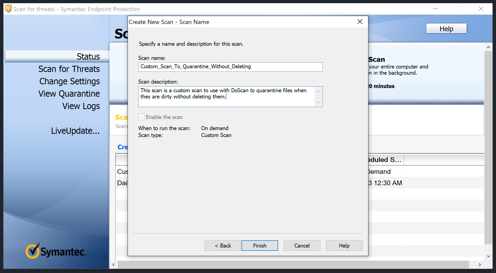 Scan files using DoScan CLI (Semantic Endpoint Protection) · GitHub