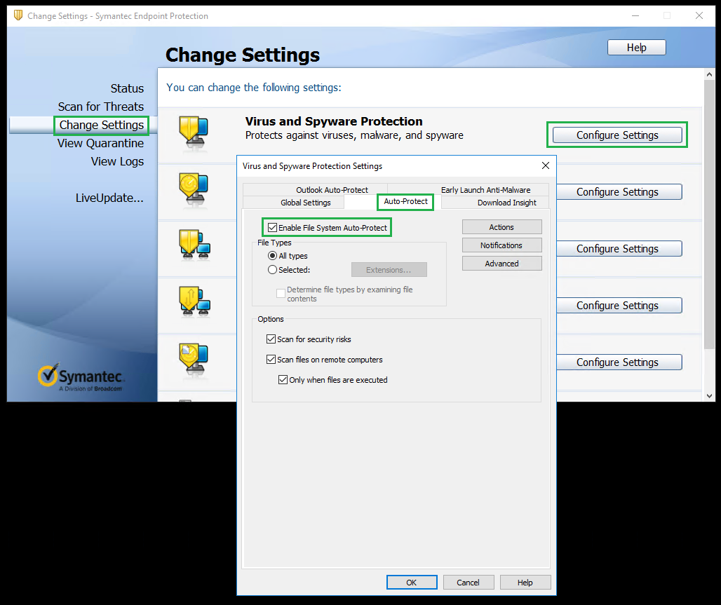 Scan files using DoScan CLI (Semantic Endpoint Protection) · GitHub