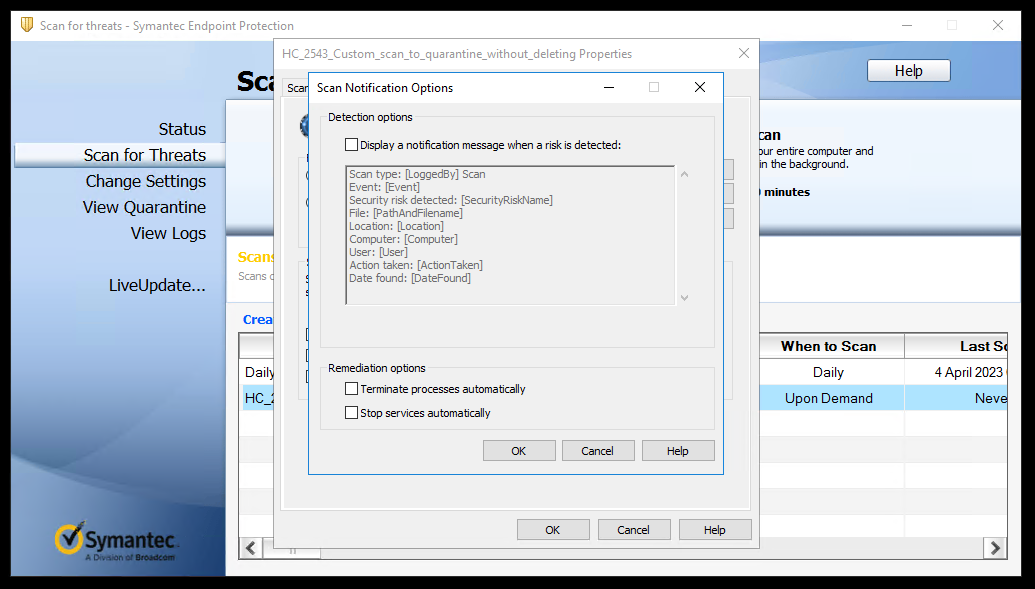 Scan files using DoScan CLI (Semantic Endpoint Protection) · GitHub