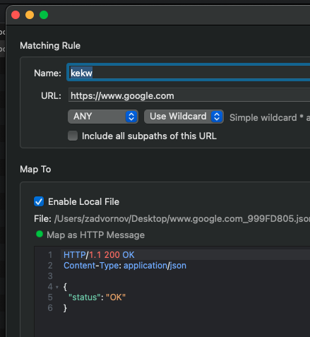 Map local entry's title does not update · Issue #814 · ProxymanApp/Proxyman · GitHub