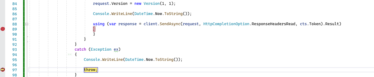 SignalR Core StartAsync() CancellationToken not respected? · Issue #39315 · dotnet/aspnetcore ...