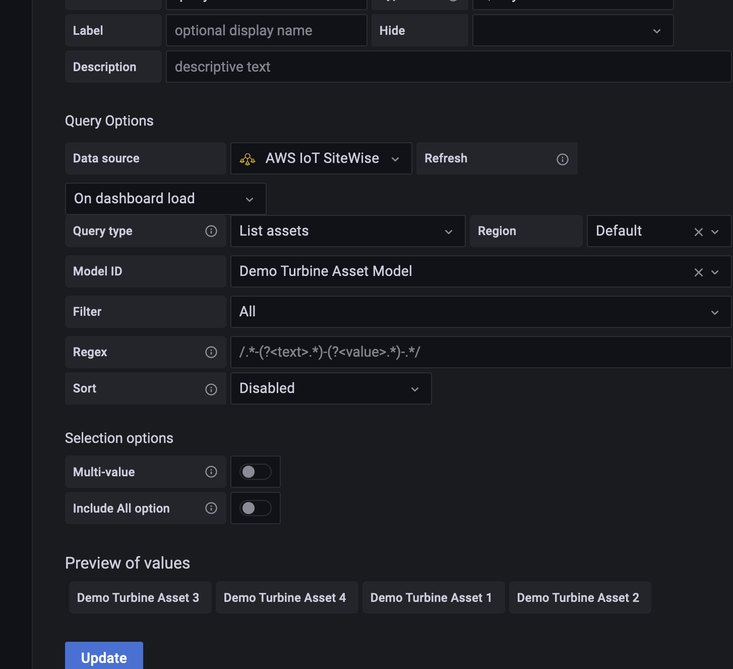 Create dynamic data links with variables as parameters · Issue #118 · grafana/iot-sitewise ...