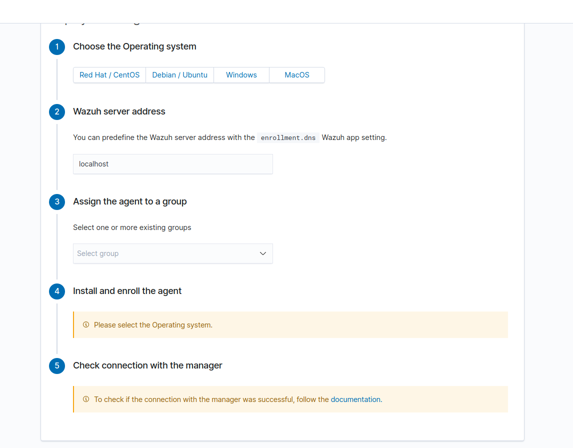 Add a link to "Check Connection" in the deploy_new_agents component · Issue #2495 · wazuh/wazuh ...