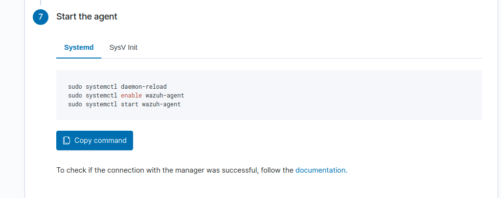 Add a link to "Check Connection" in the deploy_new_agents component · Issue #2495 · wazuh/wazuh ...