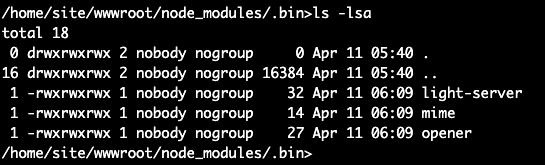 POST_BUILD_COMMAND - used for global install of npm package? · Issue #545 · microsoft/Oryx · GitHub