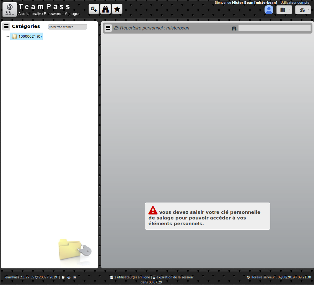 NewUser (LDAP) see all Passwords Version 2.1.27.33 - knows issus? · Issue #2522 ...