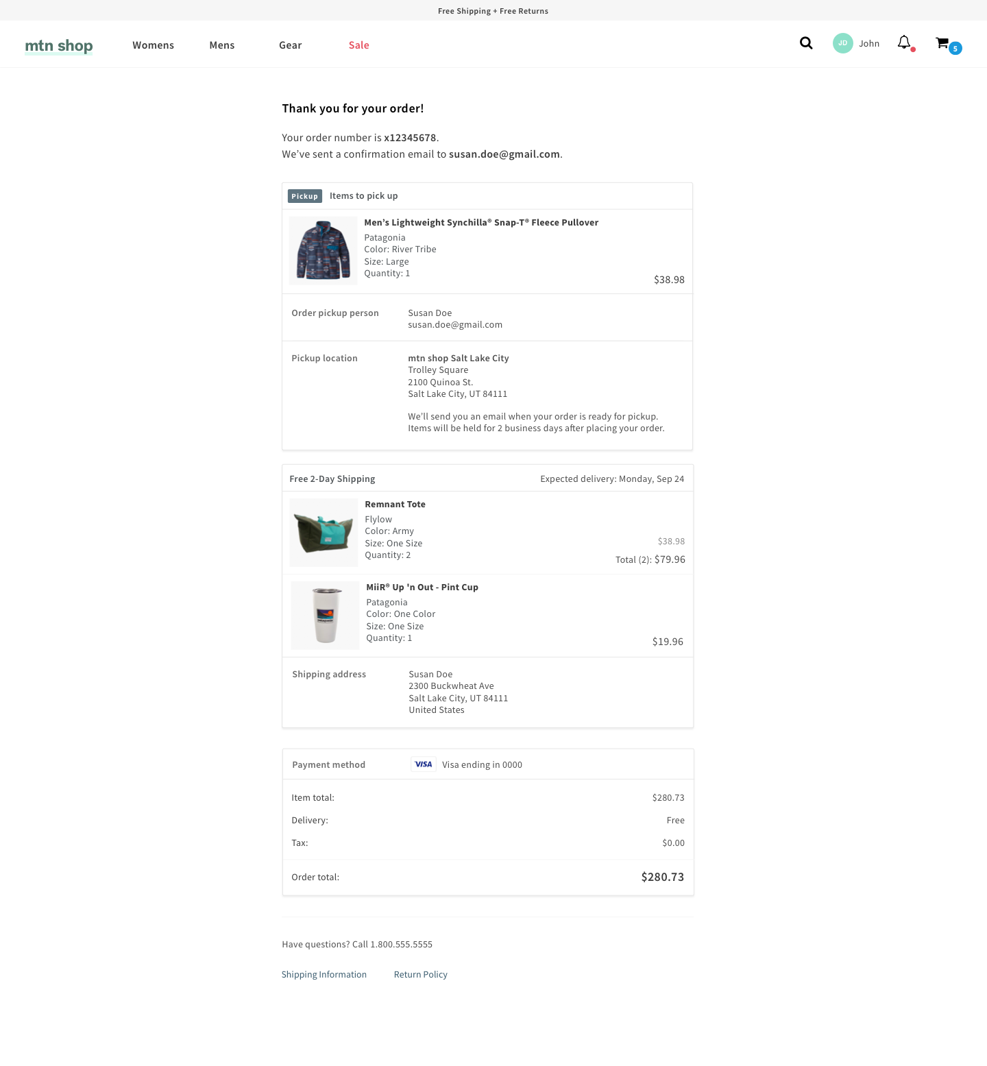Checkout Completed Page · Issue #244 · reactioncommerce/example-storefront · GitHub