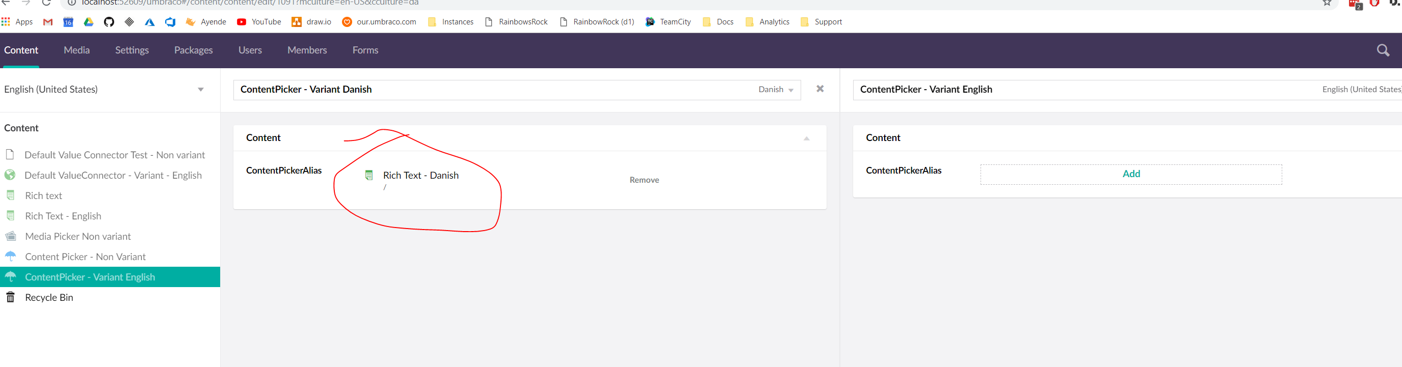v8 - Variant Content picker doesn't pick correct variant · Issue #4103 · umbraco/Umbraco-CMS ...