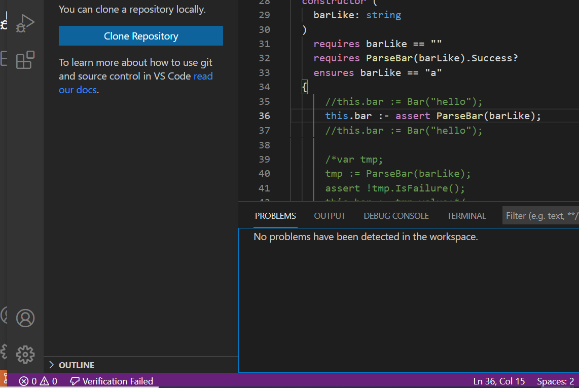 Ensure it never says "verified" when there is a syntax errorv · Issue ...