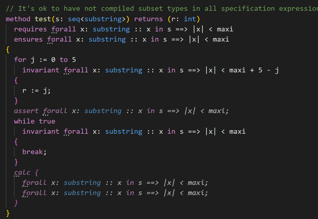 Ghost-code indication too conspicuous · Issue #217 · dafny-lang/ide-vscode · GitHub