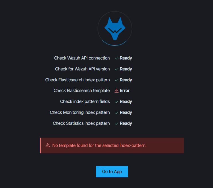 Elasticsearch template : No template found for the selected index-pattern · Issue #3031 · wazuh ...