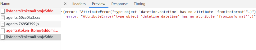 [BUG] Cannot see adding listener · Issue #35 · BC-SECURITY/Starkiller · GitHub