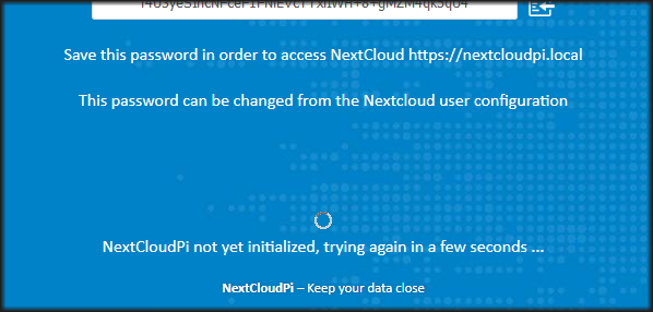 Activate NCP too early -> No automatic reload · Issue #657 · nextcloud/nextcloudpi · GitHub